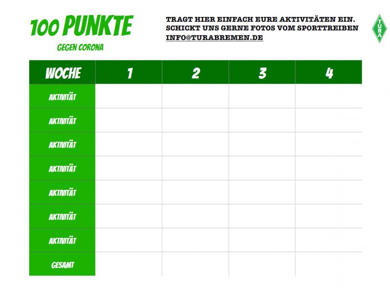 Meine Punkte - TURA Bremen e.V.